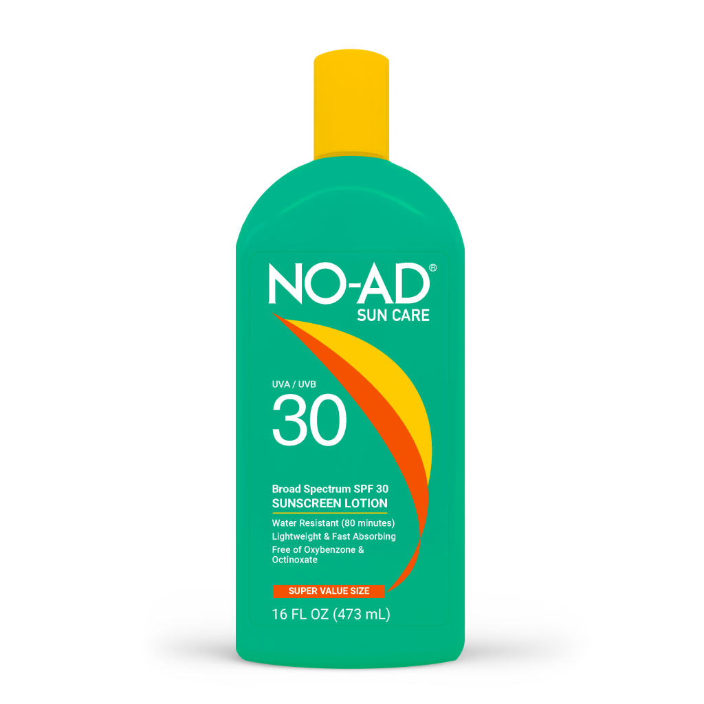 SPF 30 Sunscreen Lotion 16 oz - NO-AD