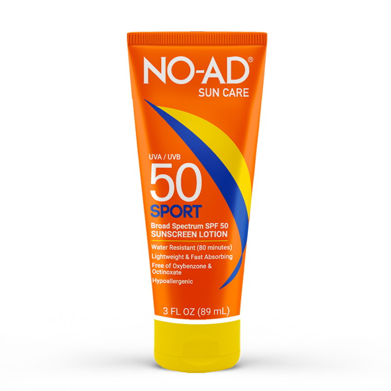 SPF 50 SPORT Sunscreen Lotion 3oz - NO-AD